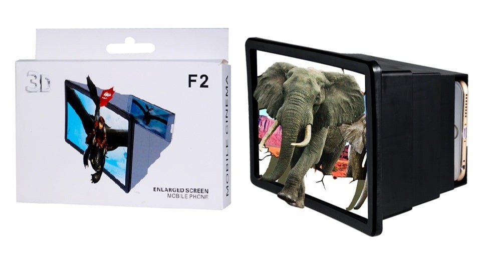 F2 Portable 3D Magnifier Enlarged Screen | onide.lk