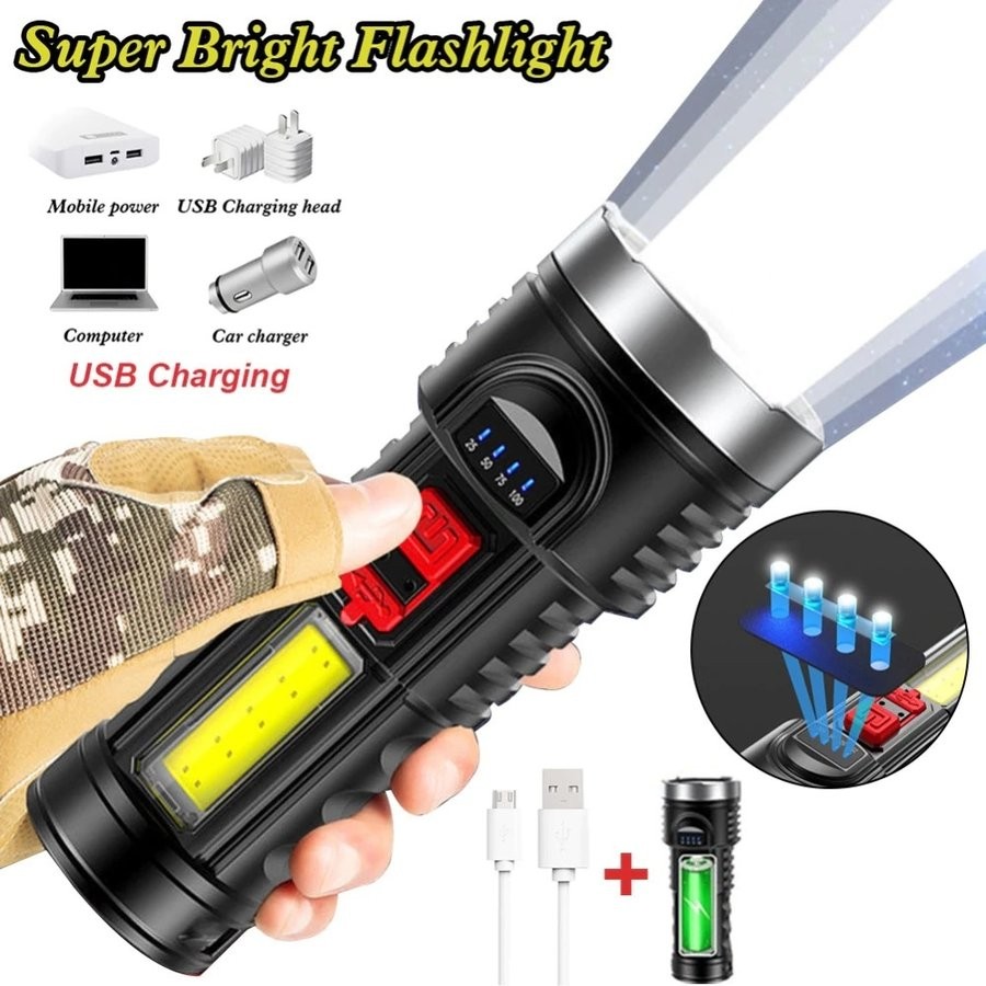 Usb flashlight 5v Rechargeable | onide.lk