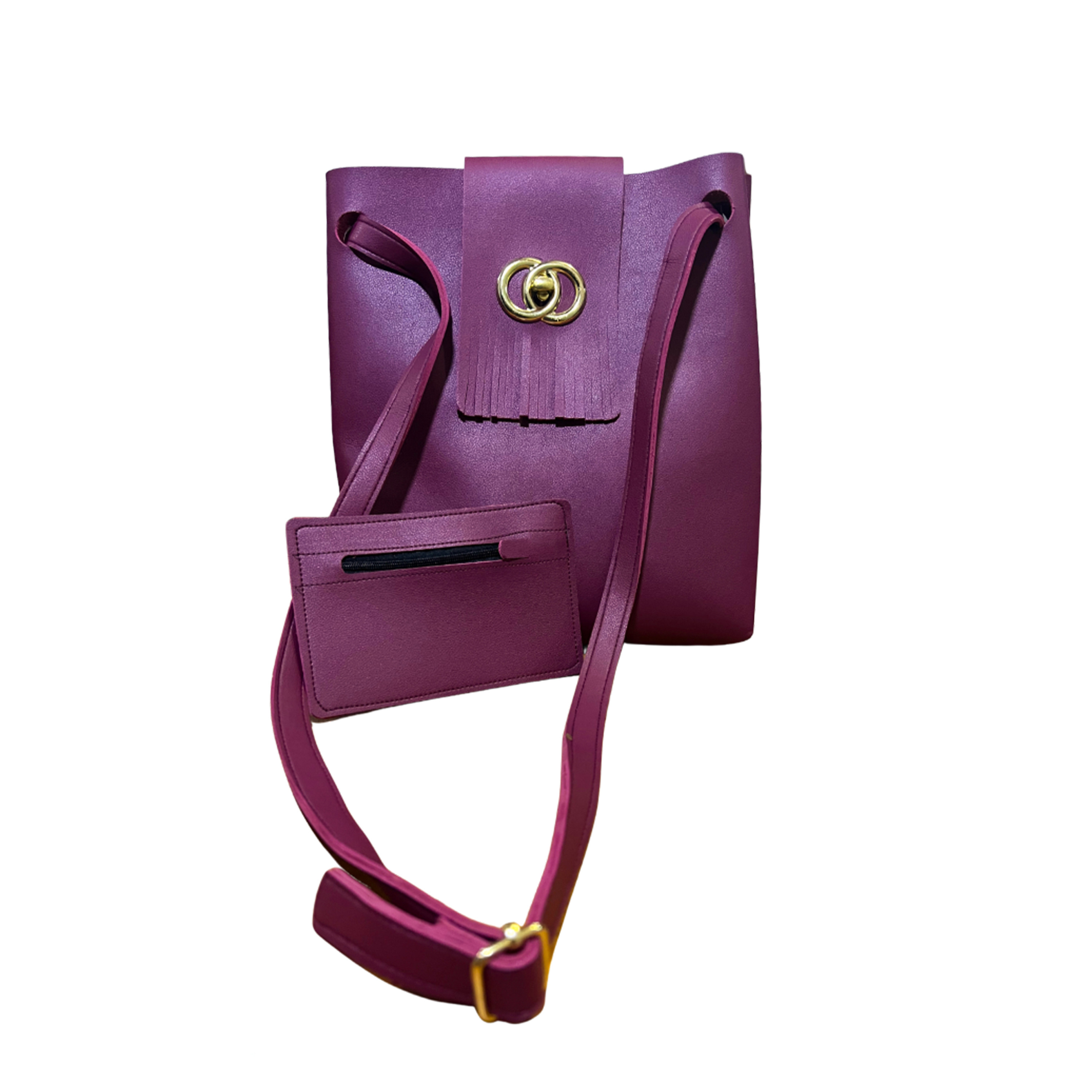 Fashionable two-piece Women's Hand Bag | onide.lk