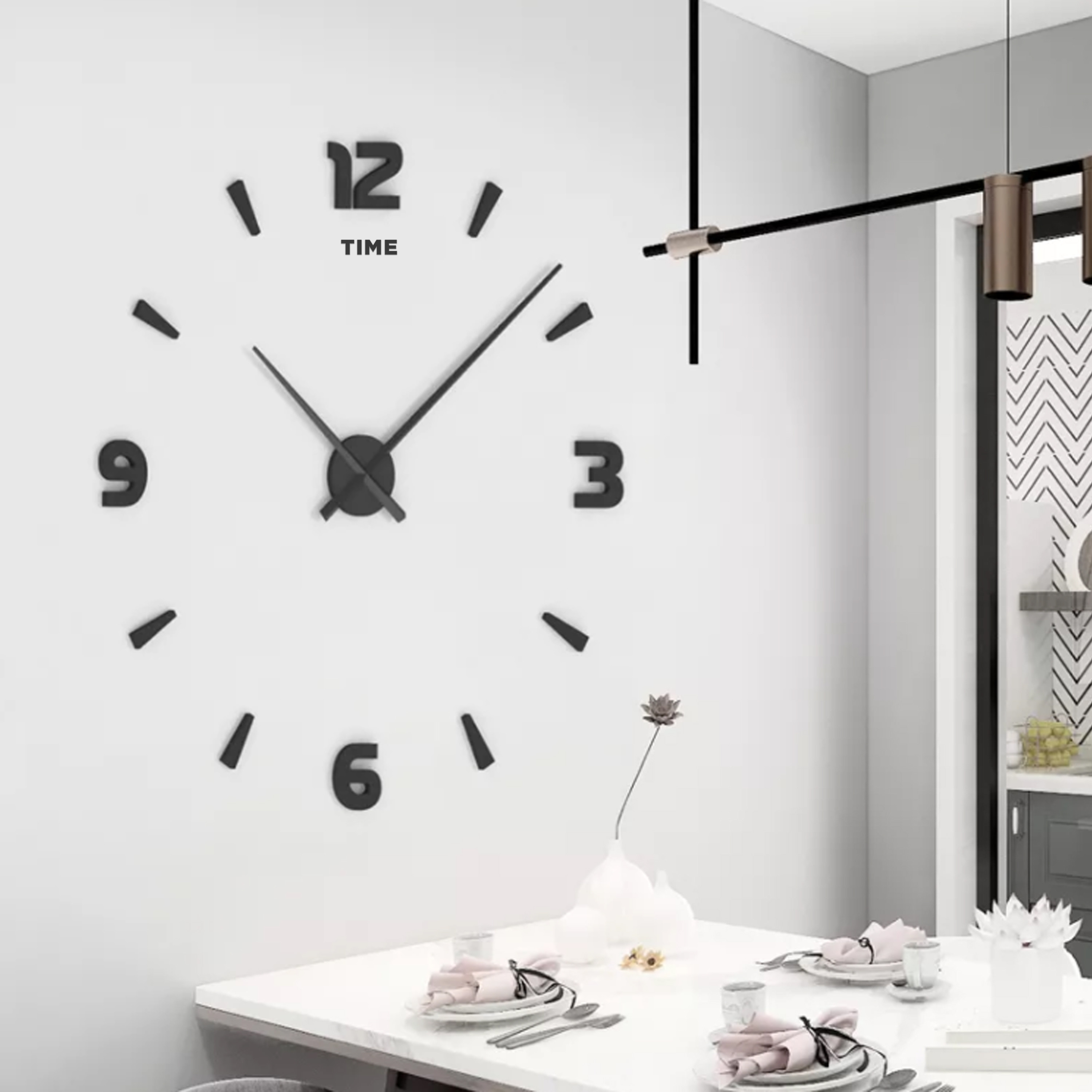 DIY 3D Wall Clock | Auramart.lk