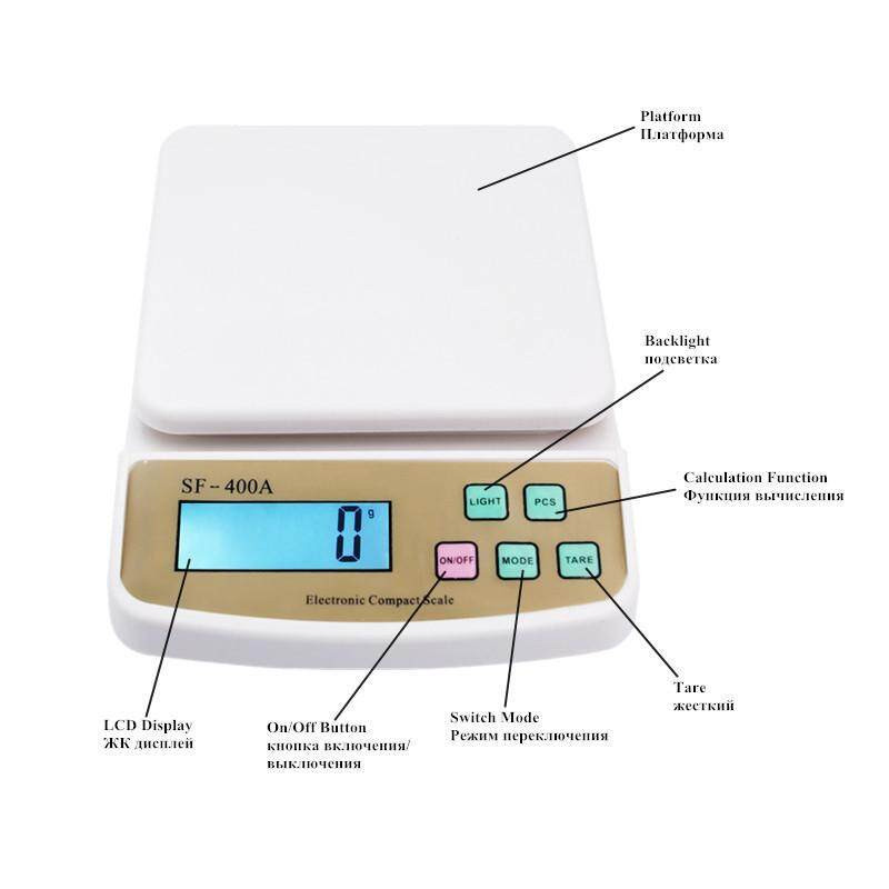 SF-400A Digital Multipurpose Kitchen Scale | onide.lk