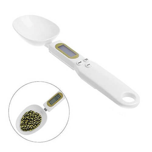Electronic Measuring Spoon Adjustable Digital Spoon Scale | Auramart.lk