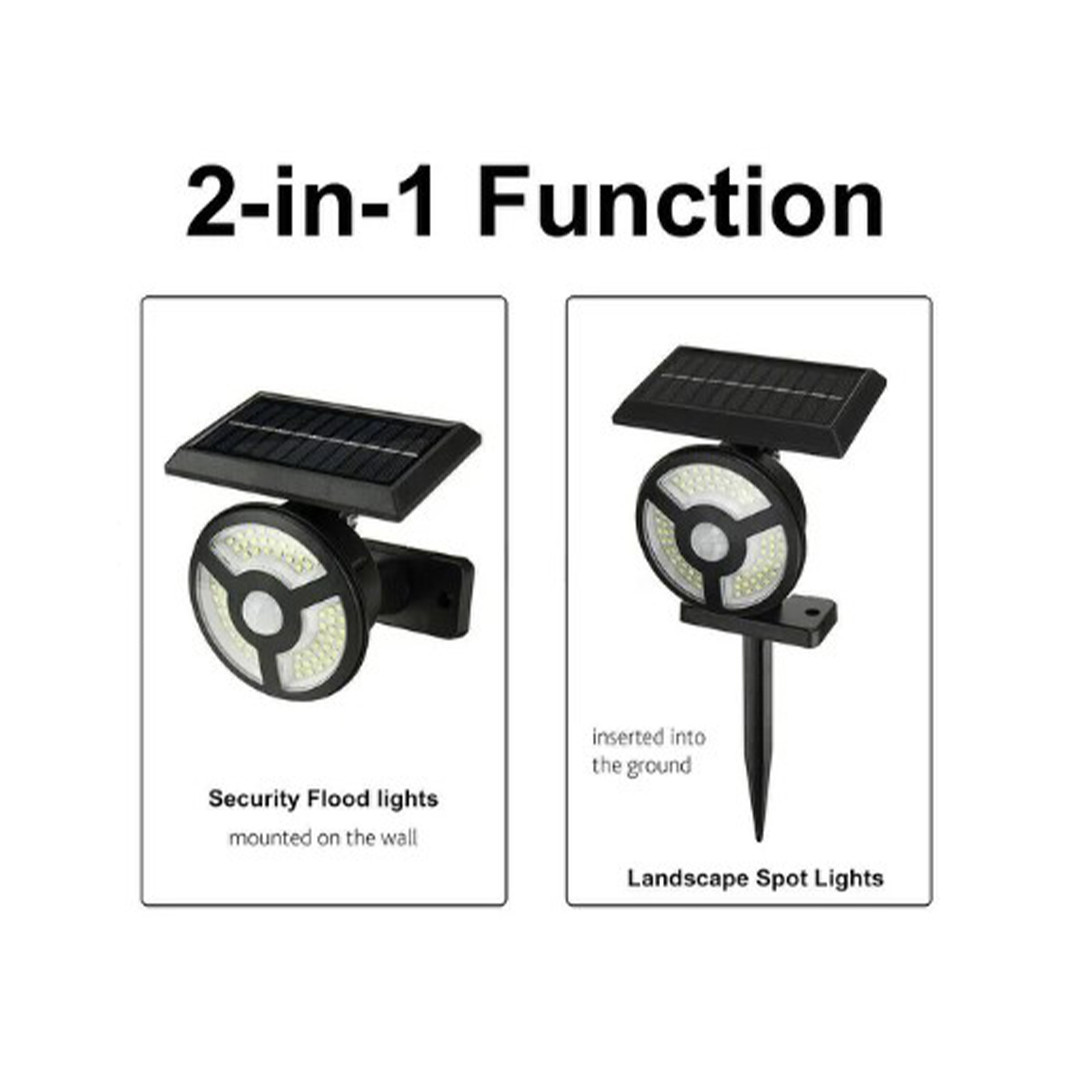 2-In-1 Solar Landscape Spot Lights Waterproof + Free Samsung Level ...