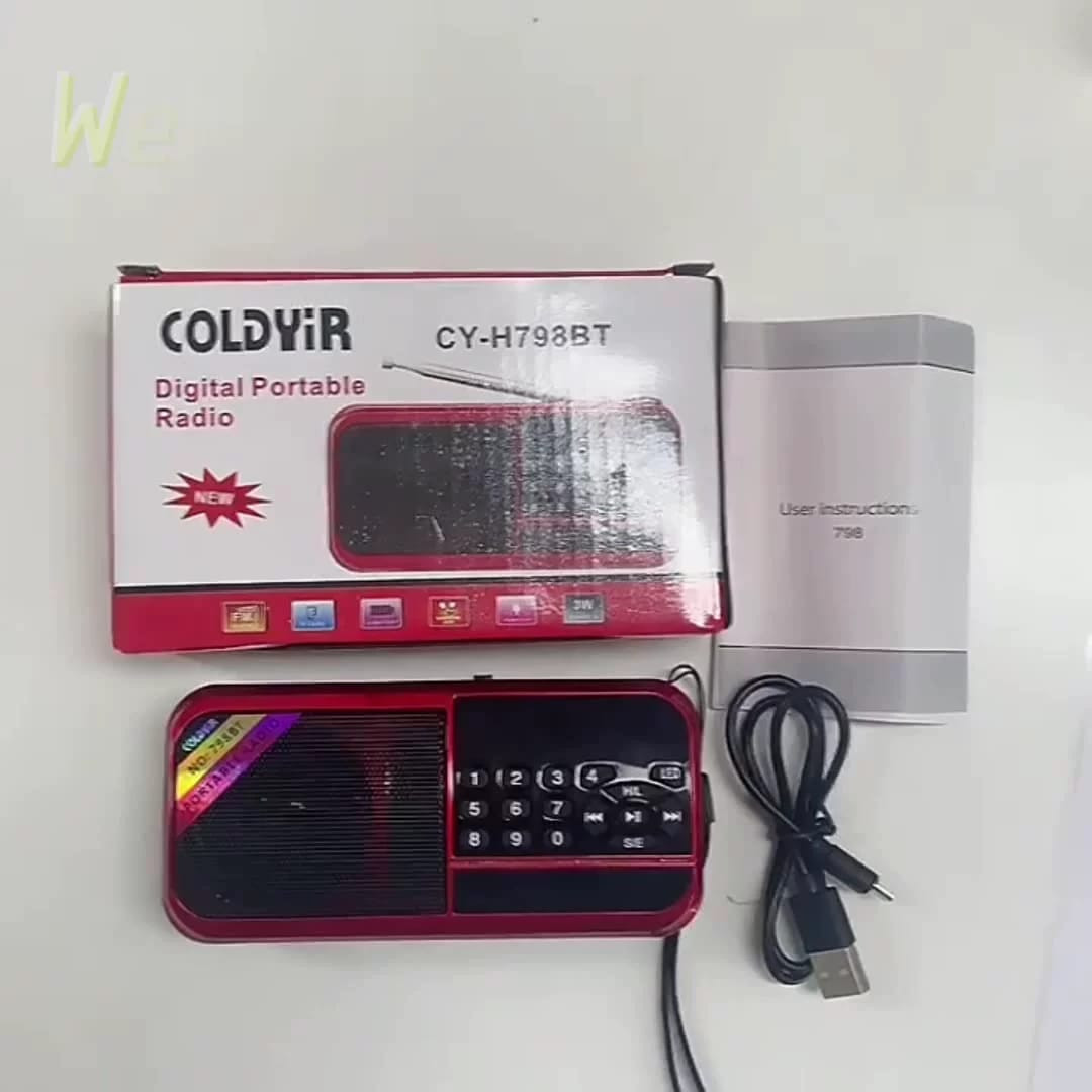 Coldyir Digital Portable Radio -CY-H79BT | onide.lk