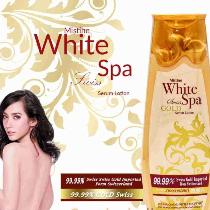 Mistine White Spa Gold Serum Body Lotion 200ml | onide.lk
