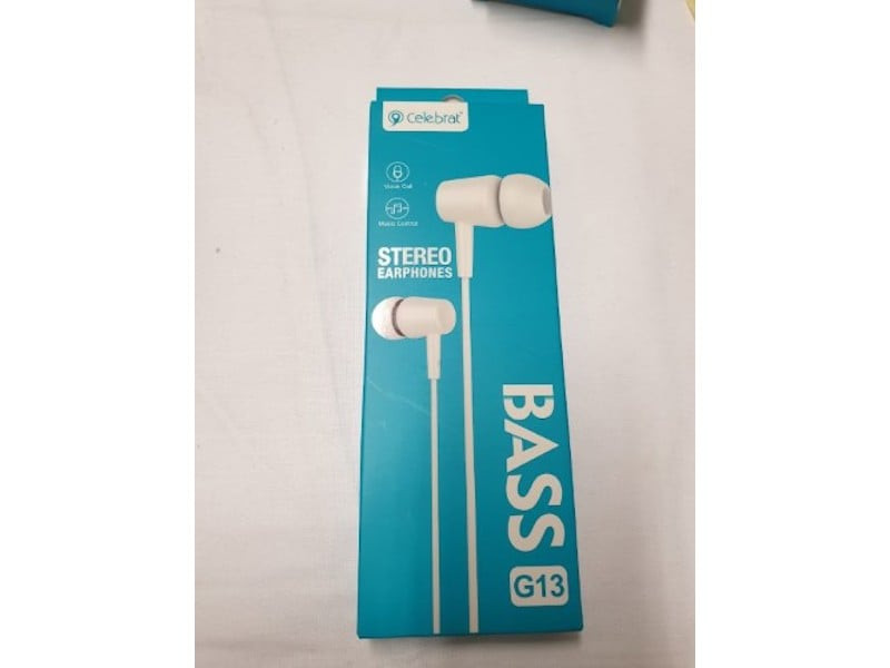 Celebrate G13 Bass Stereo Earphones | Auramart.lk