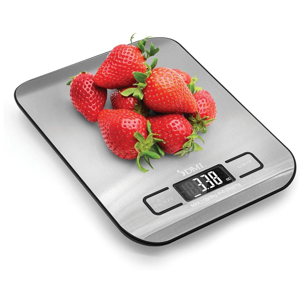 Electronic Digital Kitchen Scale Weighs Max 10kg, Measures in 3 ...