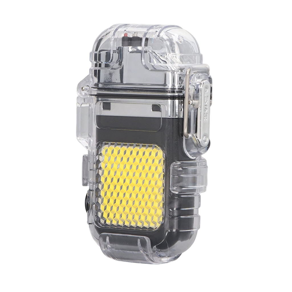 Mini Pocket Arch Lighter with Rechargeable Flashlight | Auramart.lk